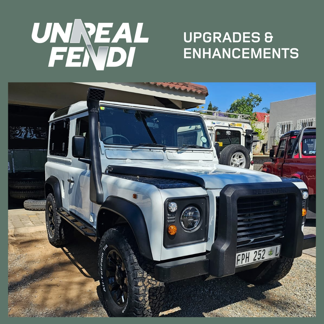 Side of Bonnet Decals 90 and 110 – Unreal Fendi