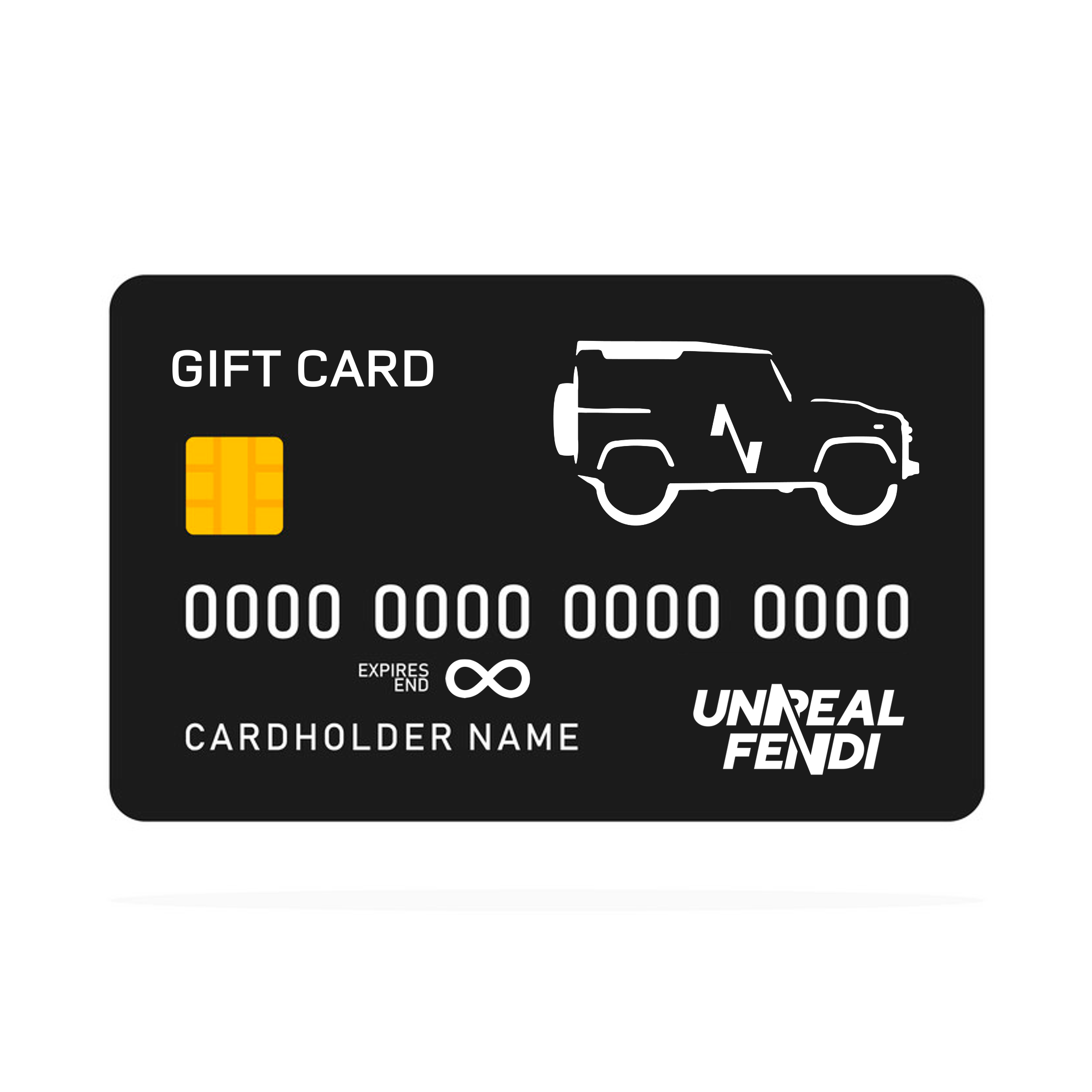 Unreal Gift Card – Unreal Fendi